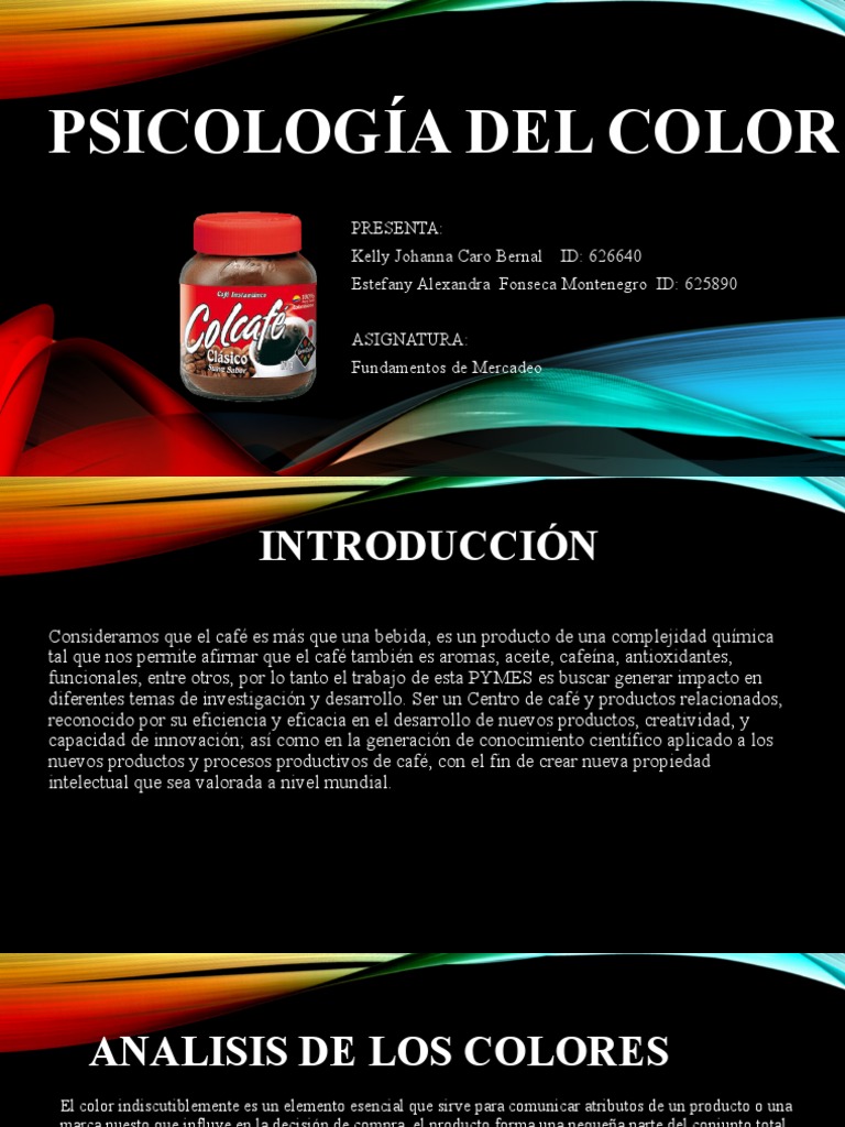 Psicología del Color en el Café | PDF | café | Color