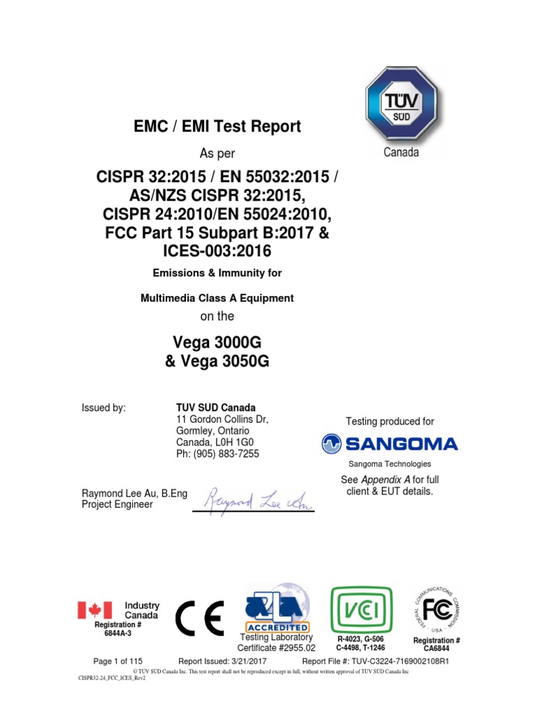 Cispr 32-2015 | PDF | Electromagnetic Compatibility | International ...