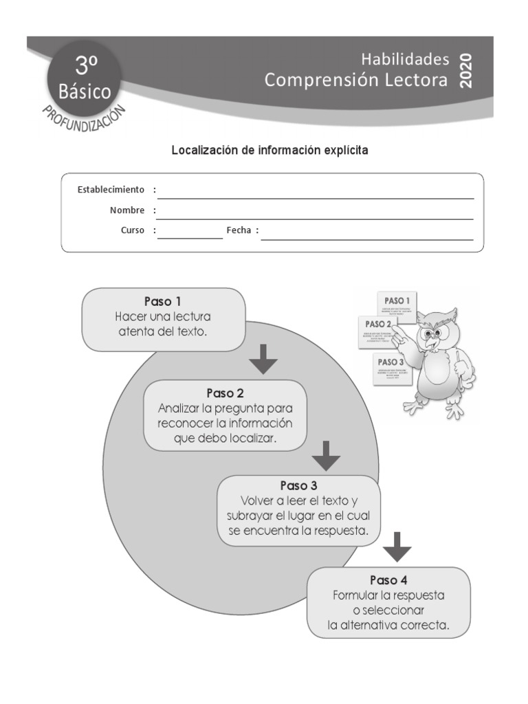 Comprension Lectora 3 Basico | PDF | Marte | Antigua Grecia