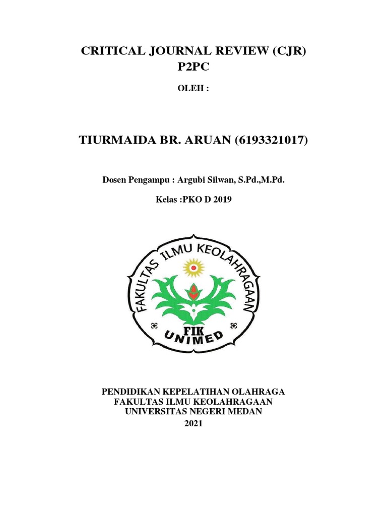 CJR P2PC | PDF | Pengembangan Diri