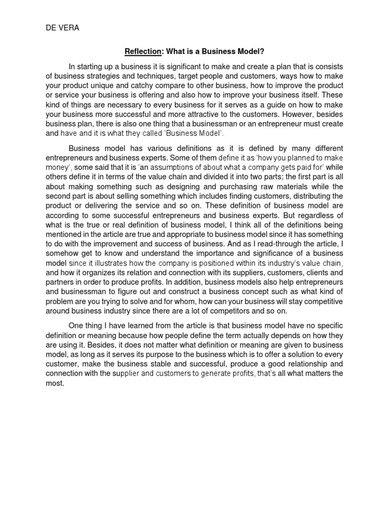 Understanding the Importance of Business Models: Definitions, Purpose ...