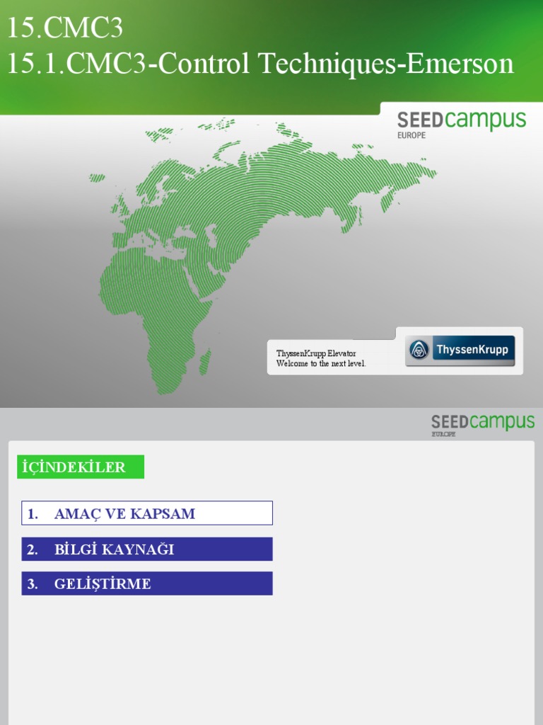 15.2.CMC3 ControlTechniques-Emerson TR | PDF