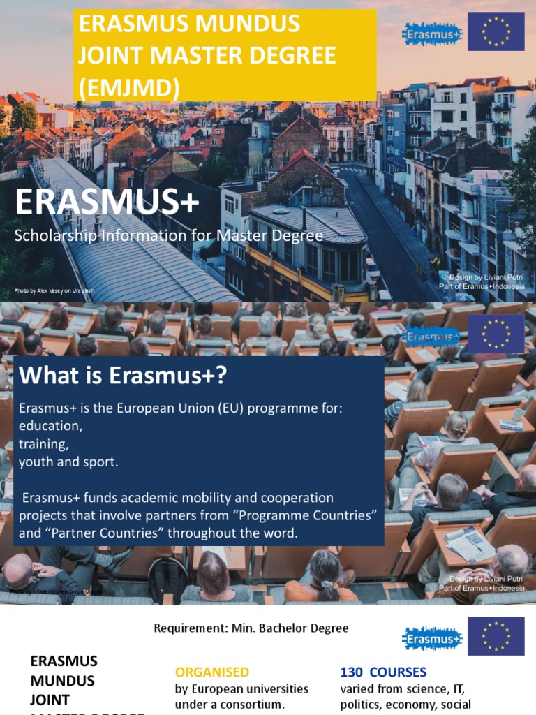 Erasmus Mundus Master Scholarships Guide | PDF | Academic Degree ...