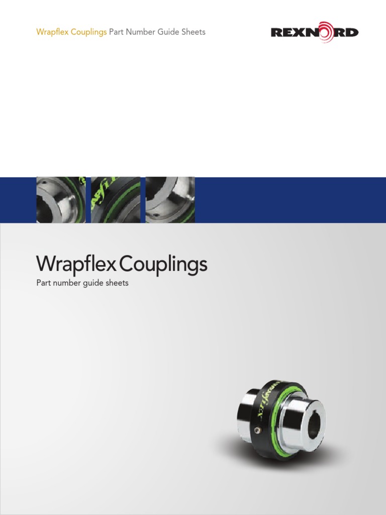 081 000 Falk Wrapflex Elastomeric Couplings Part Number Guide Brochure ...