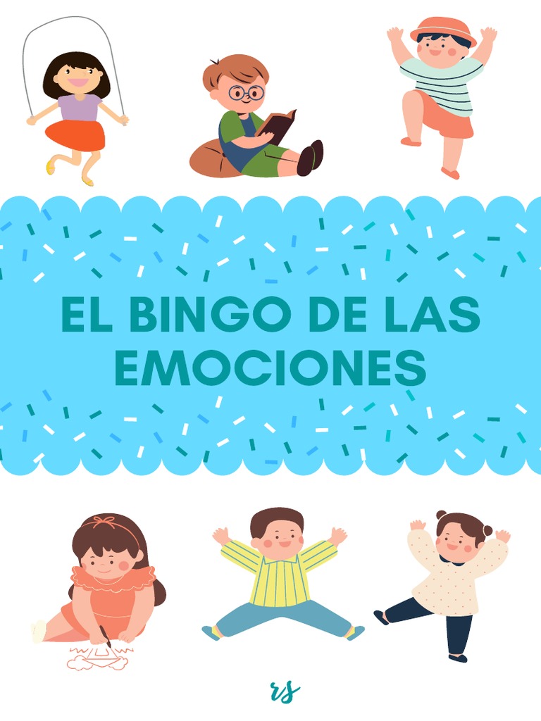 El bingo de las emociones: una actividad lúdica para trabajar la ...