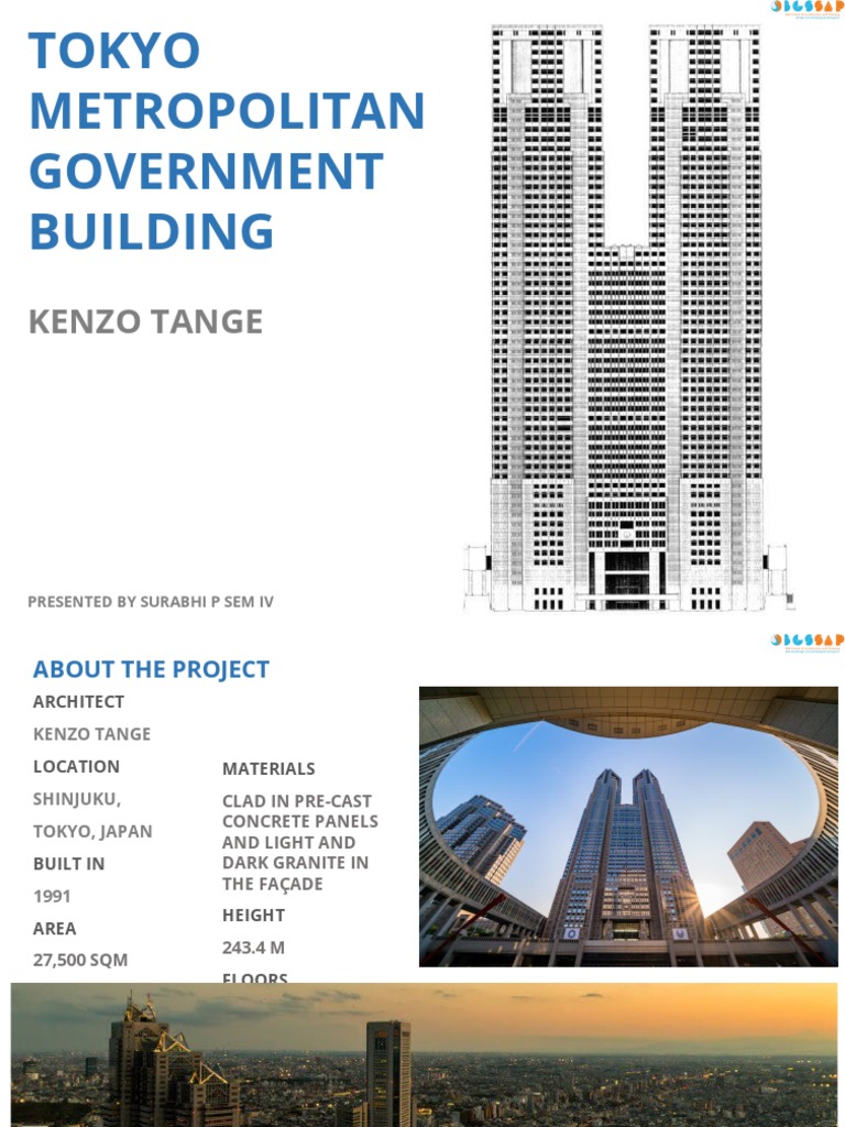 Tokyo Metropolitan Government Building | PDF | Buildings And Structures ...