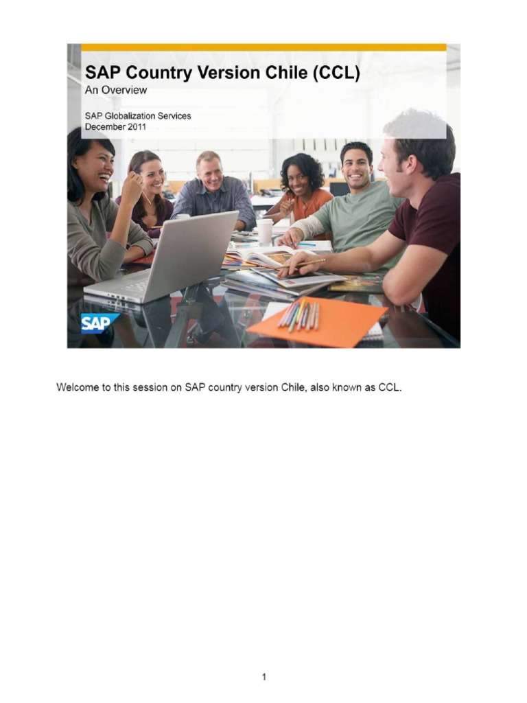 SAP Country Version Chile (CCL) An Overview | PDF