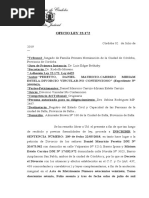 Solicita Oficio Reiteratorio MODELO | PDF
