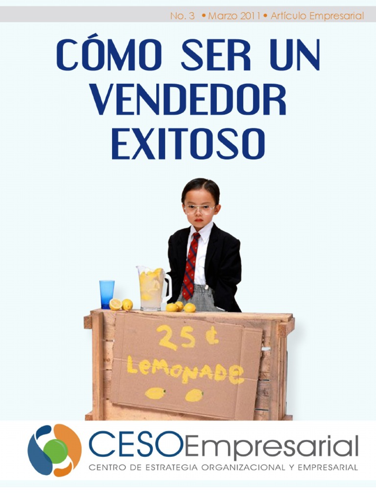 Claves para ser un vendedor exitoso | PDF | Creatividad | Cliente