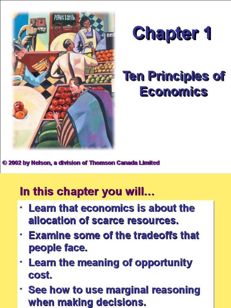 Ten Principles of Economics Ten Principles of Economics | PDF ...