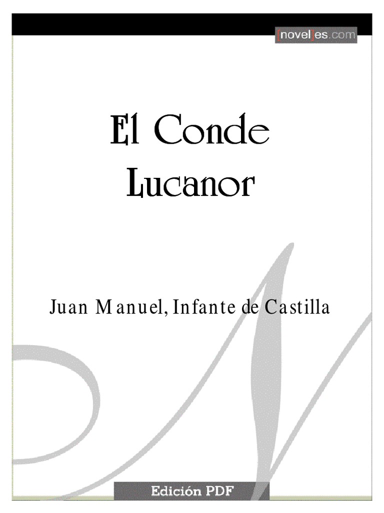 El Conde Lucanor | PDF | Religión y creencia
