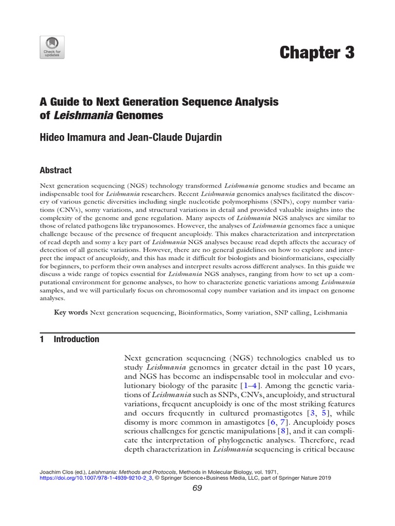 A Guide To Next Generation Sequence Analysis Pdf Dna Sequencing Single Nucleotide Polymorphism