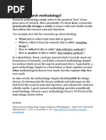 How To Write The Methods Section of A Research Paper | PDF