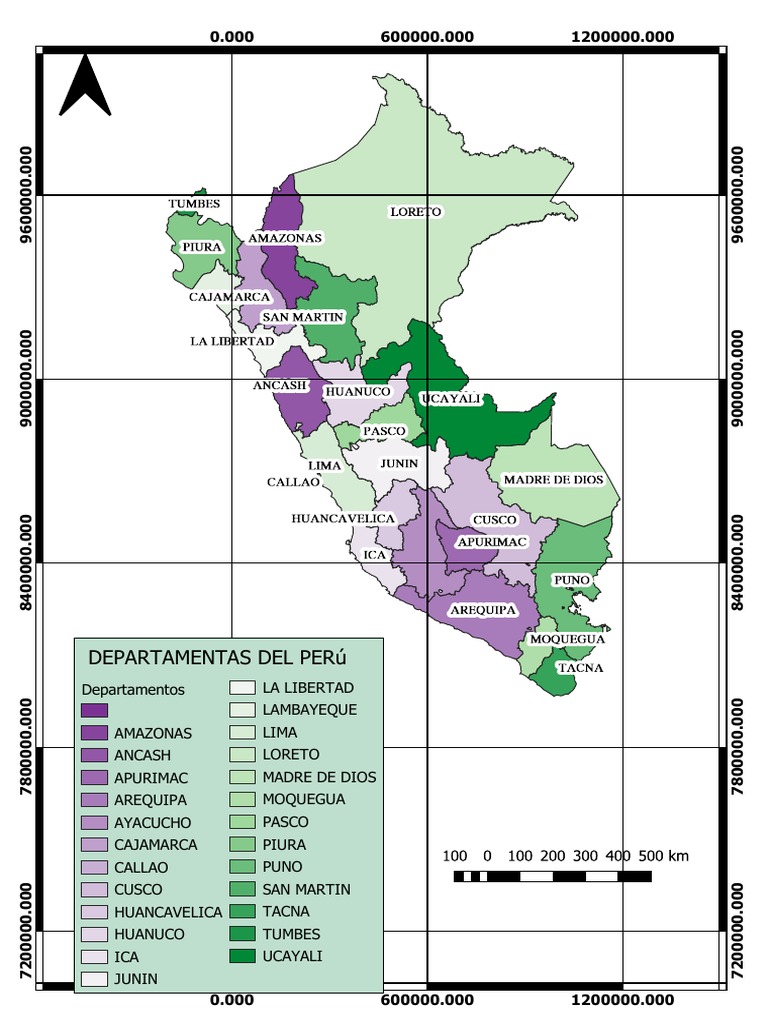 Mapa Del Peru | PDF