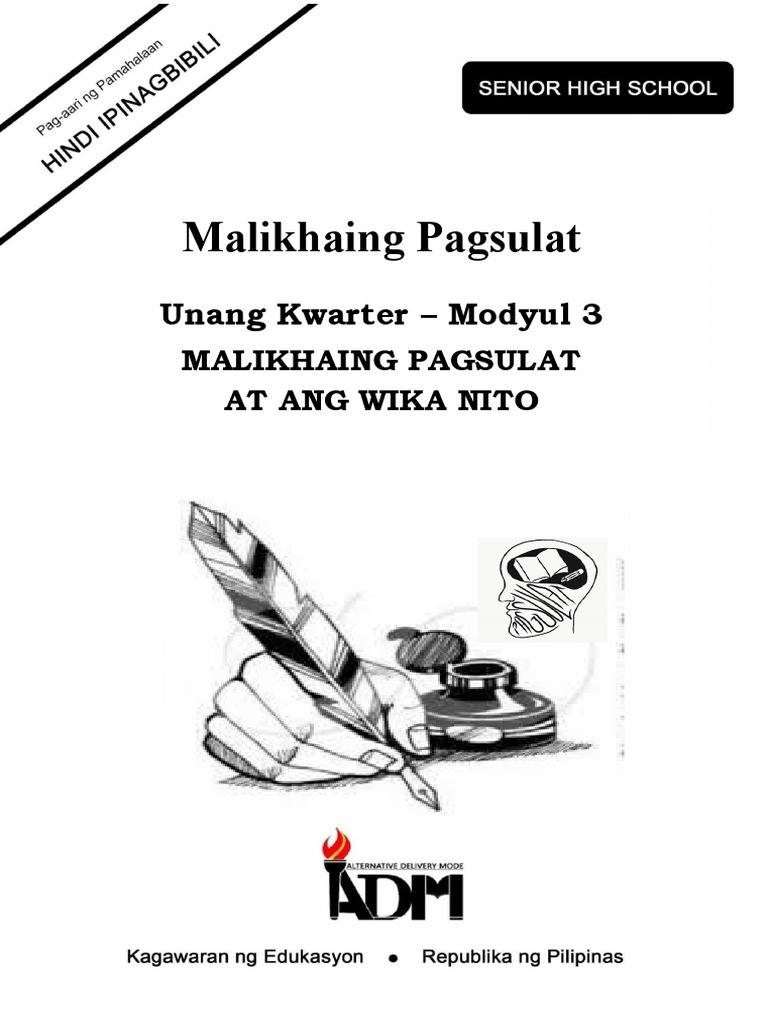 M3 Malikhaing Pagsulat-g12-Q1 | PDF