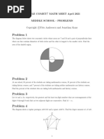 BMO Preparation Sheet | PDF | Triangle | Trigonometric Functions