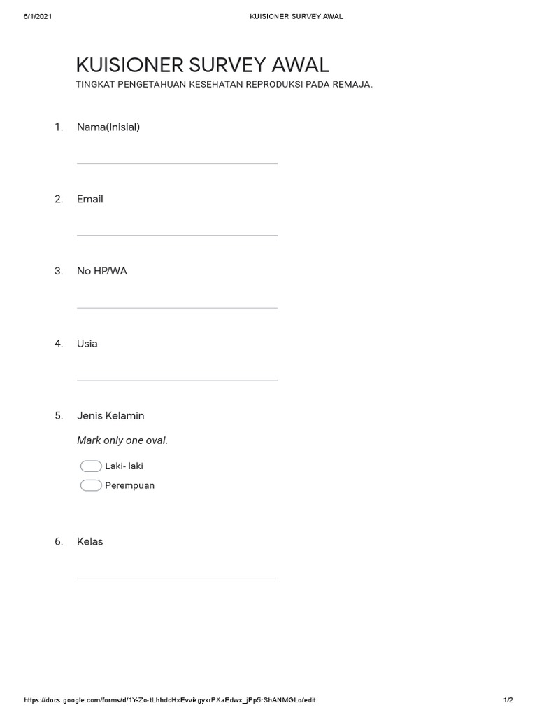 Untitled Form - Google Forms | PDF