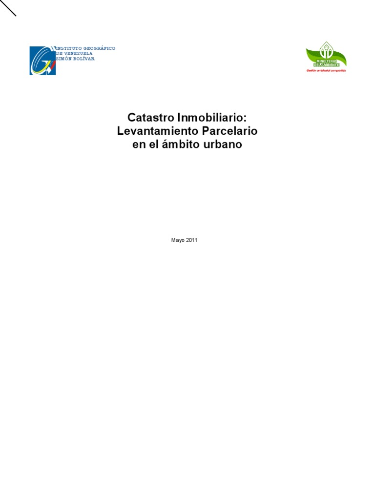 Levantamiento Parcelario Urbano | PDF | Propiedad | Geografía