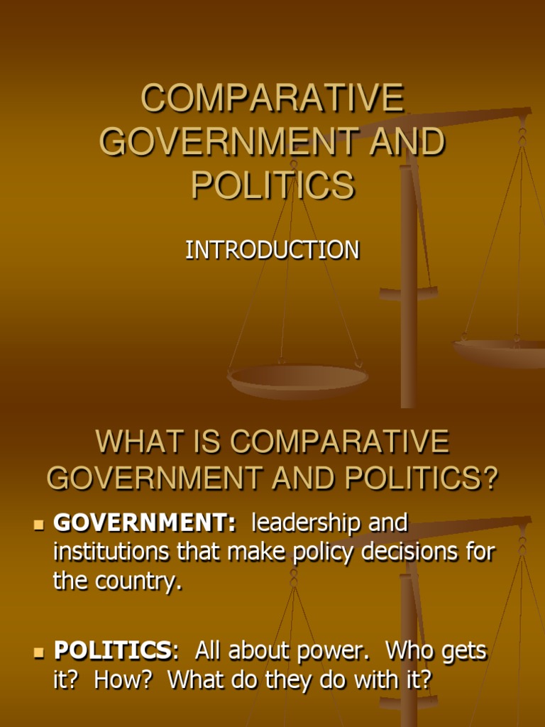 Comparative Government and Politics | PDF | Authoritarianism | Democracy