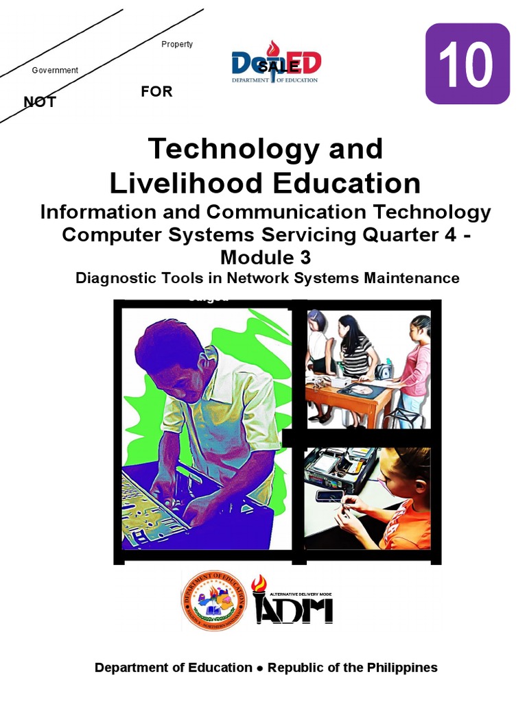 Tle10 Ict Css q4 Mod3 Diagnostictoolsinnetworksystemsmaintenance v4 | PDF | Network Interface ...