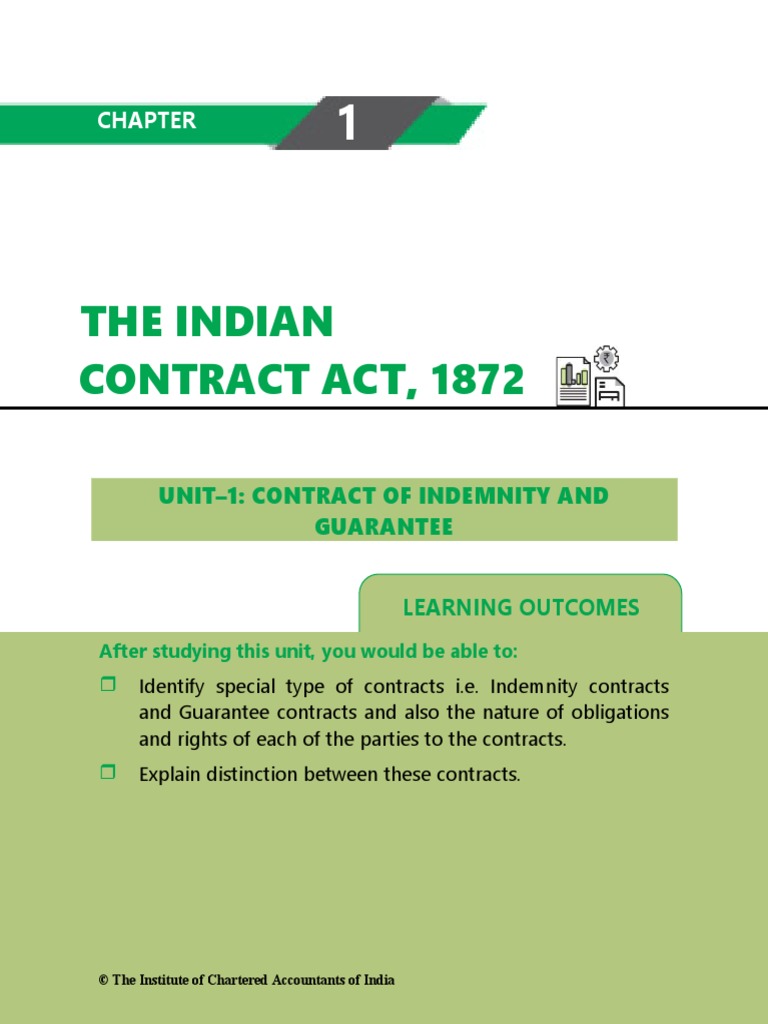 1.unit 1.contract of Indemnity and Guarantee | Download Free PDF ...