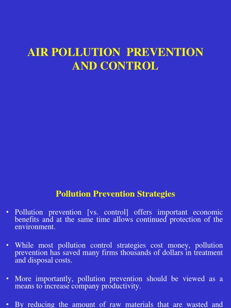 Air Pollution Prevention Strategies | PDF | Adsorption | Catalysis