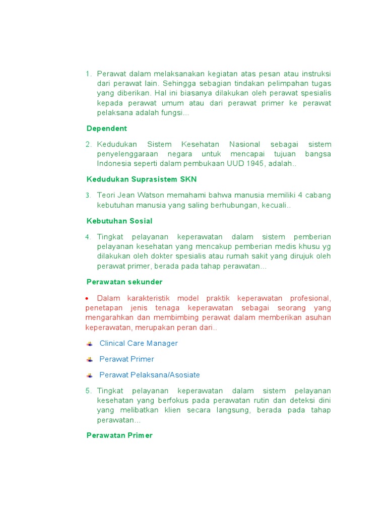 Soal Uas KDK 2020 | PDF