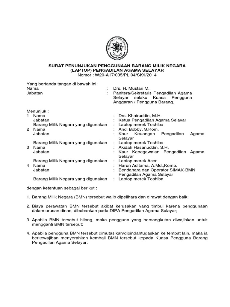 29-Sk Pengguna Laptop | PDF