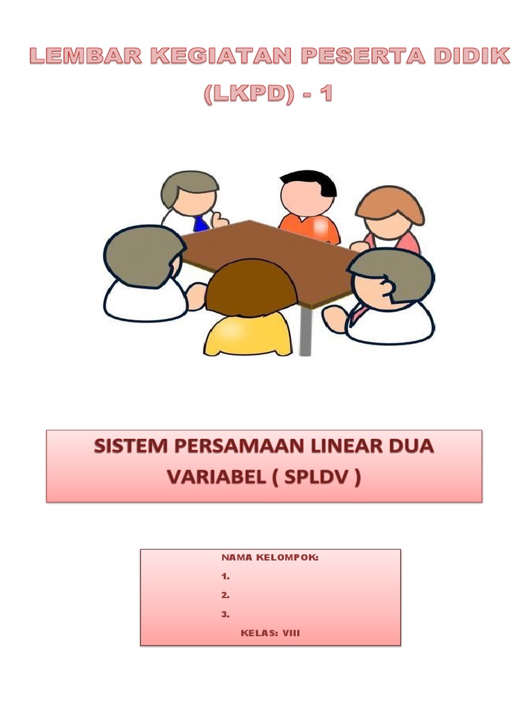 Yuli Dwi Sarah#6a#lkpd SPLDV | PDF