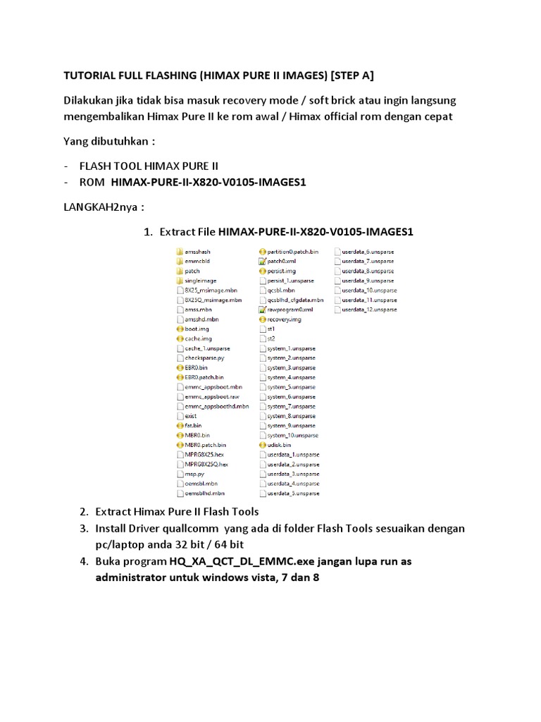 Tutorial Full Flashing Pdf