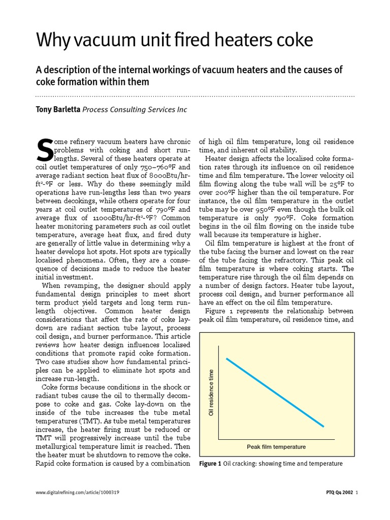 Mitigating Coking in Fired Heaters | PDF