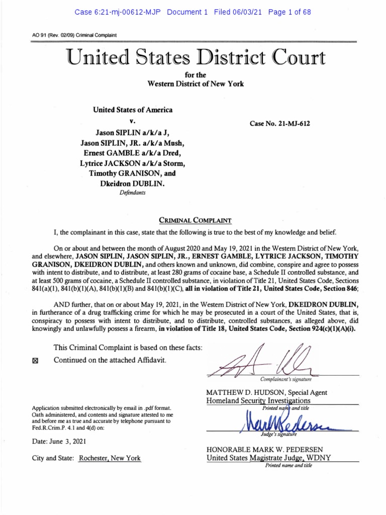 Mayor Warren's Husband Timothy Granison, 5 Others Faces Federal Drug ...