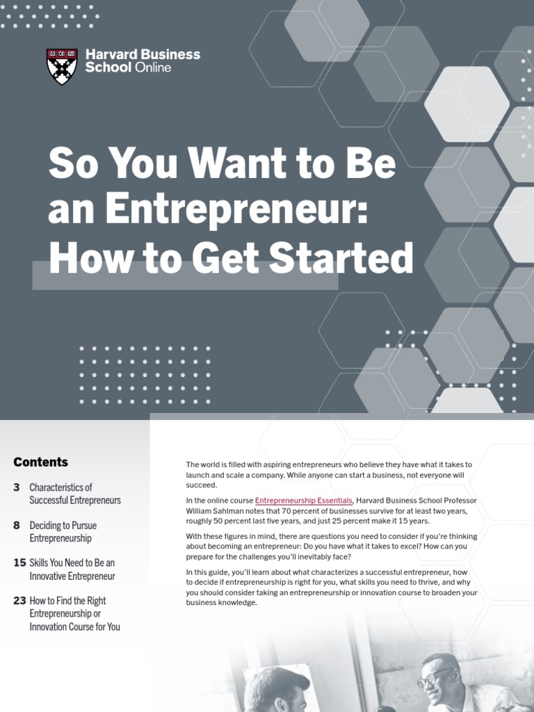 So You Want To Be An Entrepreneur | PDF | Software Release Life Cycle ...