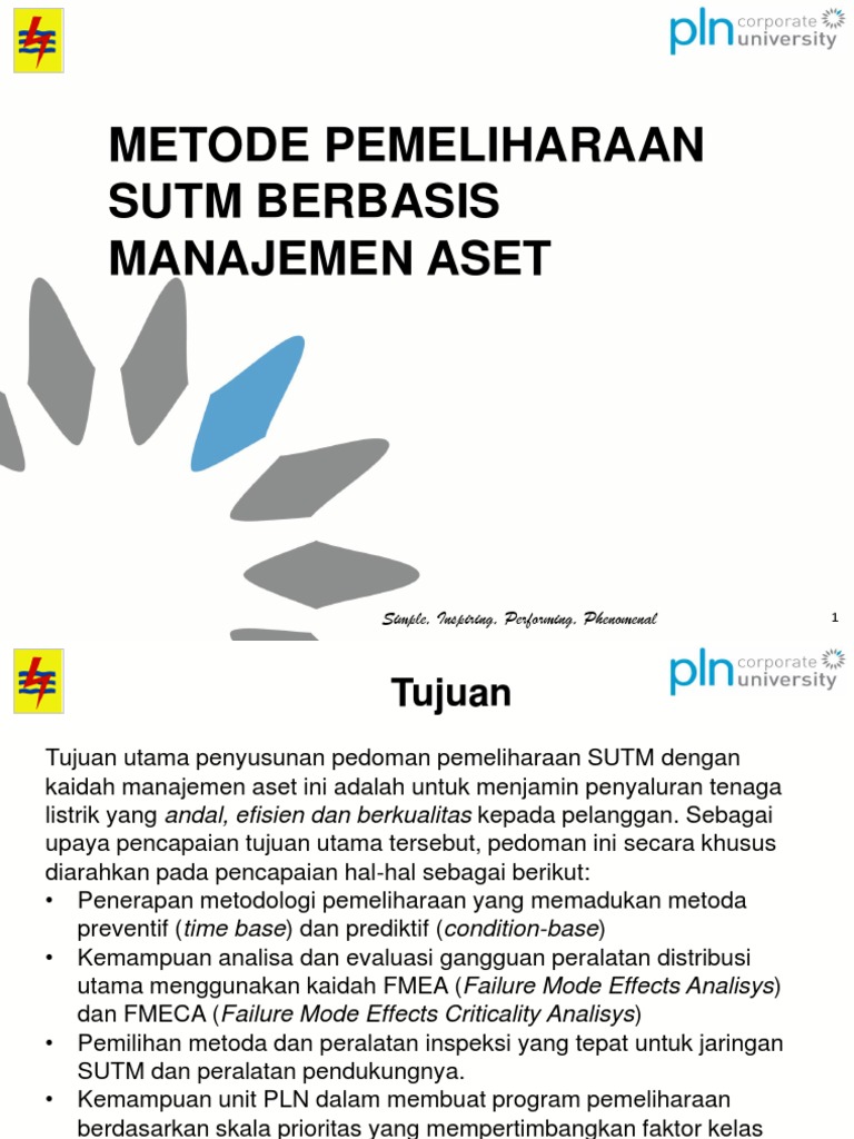 Pedoman Pemeliharaan SUTM PLN | PDF