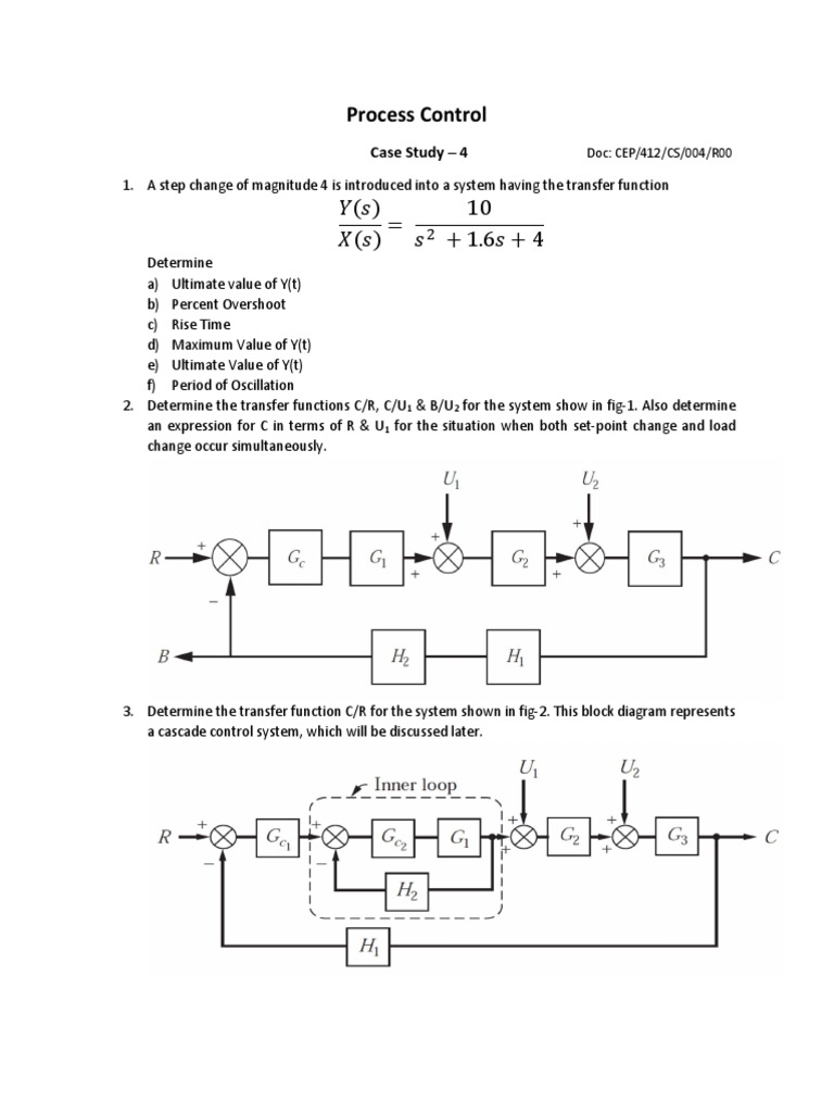 Process Control Case Study Analysis | PDF