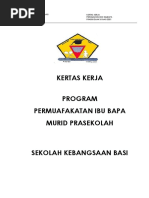 Menu Prasekolah KPM | PDF