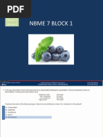 NBME Answer Key Compilation | PDF | Medical Education | Science Education