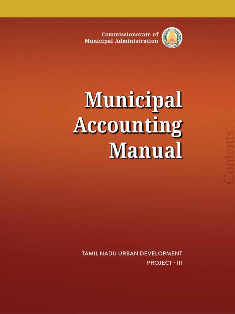 Municipal Account Manual | PDF | Debits And Credits | Financial Services