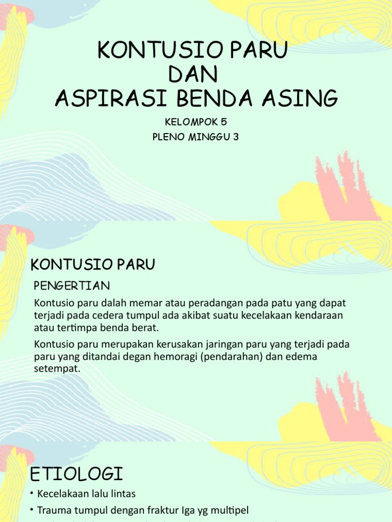 Kontusio Paru | PDF