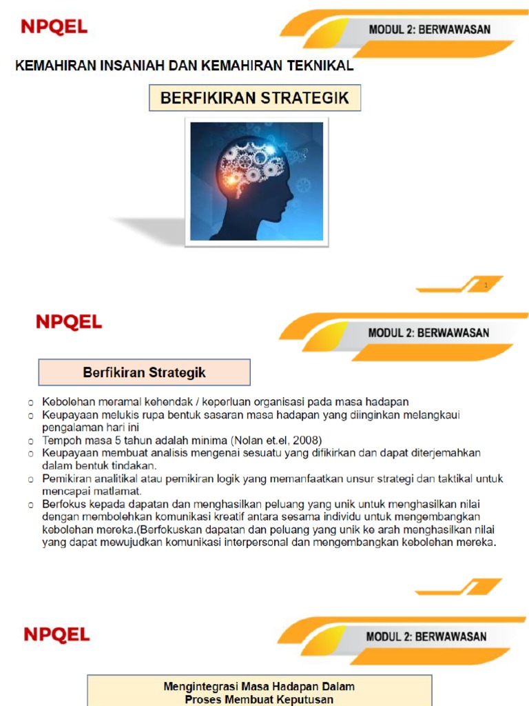 Modul 3 - Kemahiran Insaniah Dan Teknikal | PDF