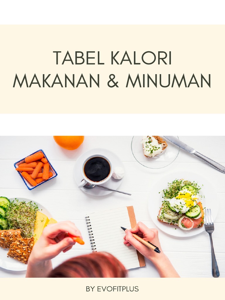 Tabel Kalori Makanan Dan Minuman | PDF