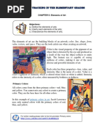 Final Exam Art 1 TEST | PDF | Color | Vision