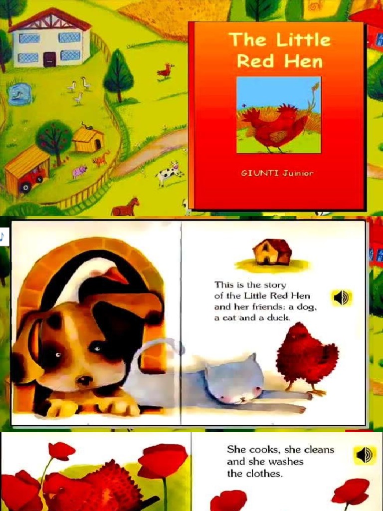 Cuento The Little Red Hen | PDF