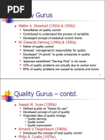 Quality Gurus | PDF | Quality (Business) | Quality Management
