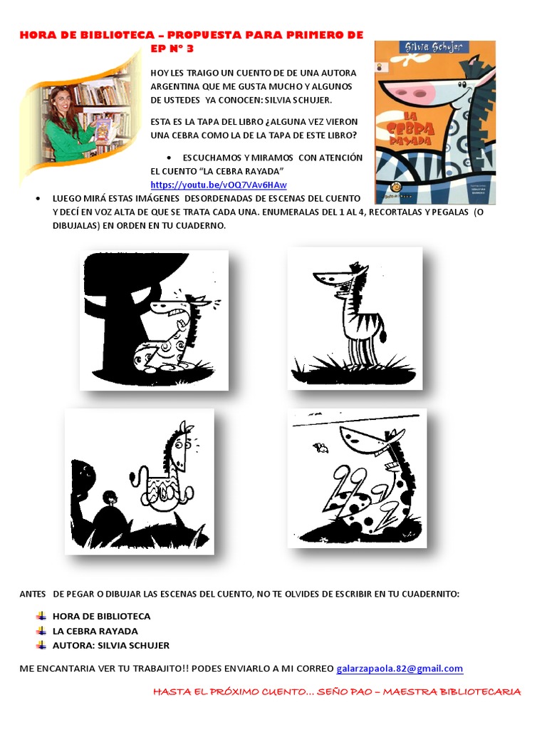 Actividades con "La Cebra Rayada" | PDF | Poesía | Clásicos