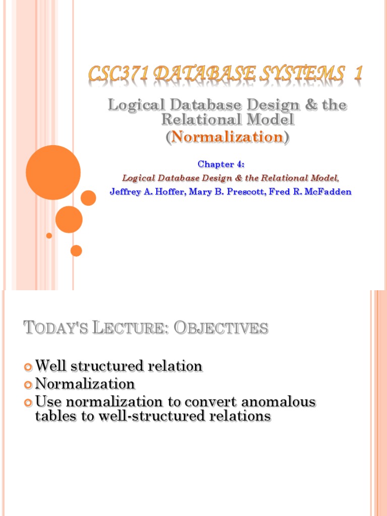A Well-Structured Relational Database Design for Invoice Data Through Proper Normalization | PDF ...