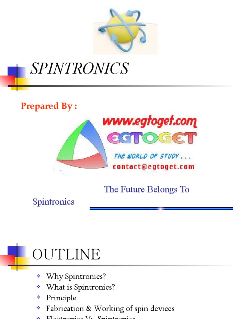 Spintronics | PDF | Spin (Physics) | Applied And Interdisciplinary Physics