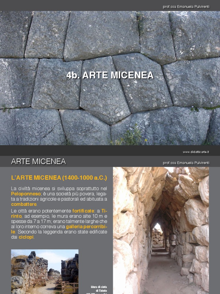 L'arte Micenea | PDF
