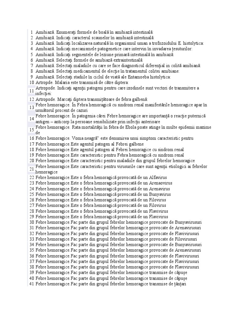 Teste Helminti | PDF