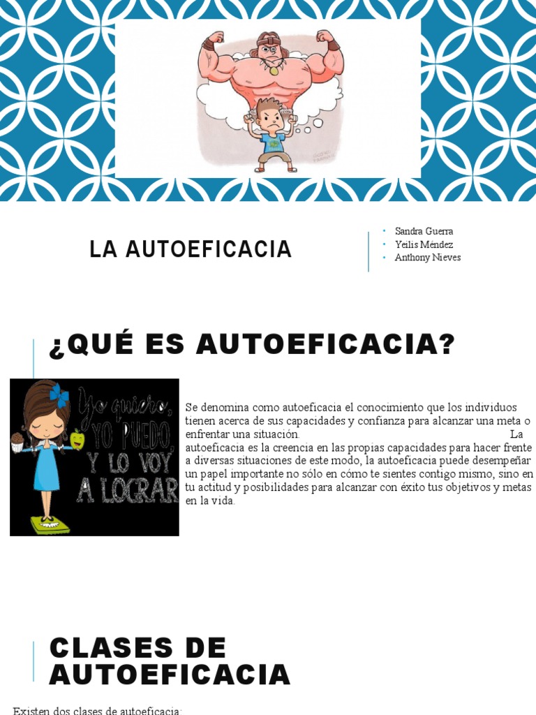 La Autoeficiencia | PDF | Autoeficacia | Comportamiento